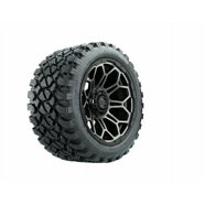 GTW Titan 14" Black Wheel on 23x10-R14 Nomad Steel Belted Radial All ...