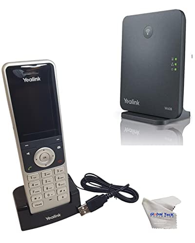GTW Bundle Yealink W60P IP Cordless Phones Office Bundle DECT VoiP ...