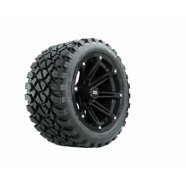 GTW Titan 14" Black Wheel on 23x10-R14 Nomad Steel Belted Radial All ...