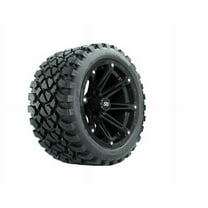 GTW Titan 14" Black Wheel on 23x10-R14 Nomad Steel Belted Radial All ...