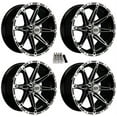 GTW Elemet 14" Golf Cart Wheels/Rims Machined E-Z-GO & Club Car ...