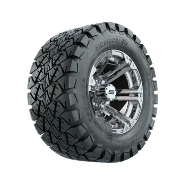 GTW Titan 14" Black Wheel on 23x10-R14 Nomad Steel Belted Radial All ...