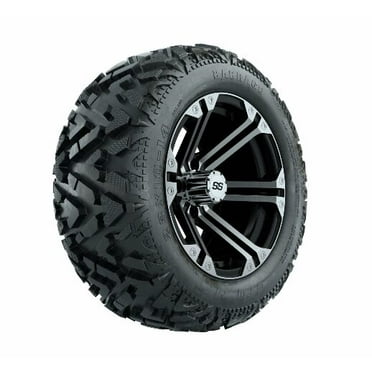 MSA M12 Diesel ATV Wheels/Rims Black 14" Honda Foreman Rancher SRA ...