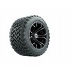 GTW Titan 14" Black Wheel on 23x10-R14 Nomad Steel Belted Radial All ...