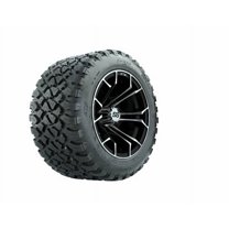 GTW Titan 14" Black Wheel on 23x10-R14 Nomad Steel Belted Radial All ...