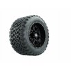 GTW Titan 14" Black Wheel on 23x10-R14 Nomad Steel Belted Radial All ...