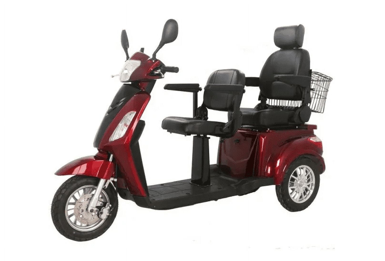 GTX-L-60 Two Passenger Tandem Electric Mobility Scooter | Double Seat ...