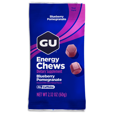 GU Energy Gel, Energy Booster Running Gel, Vanilla Bean, 1.1 oz Packet ...