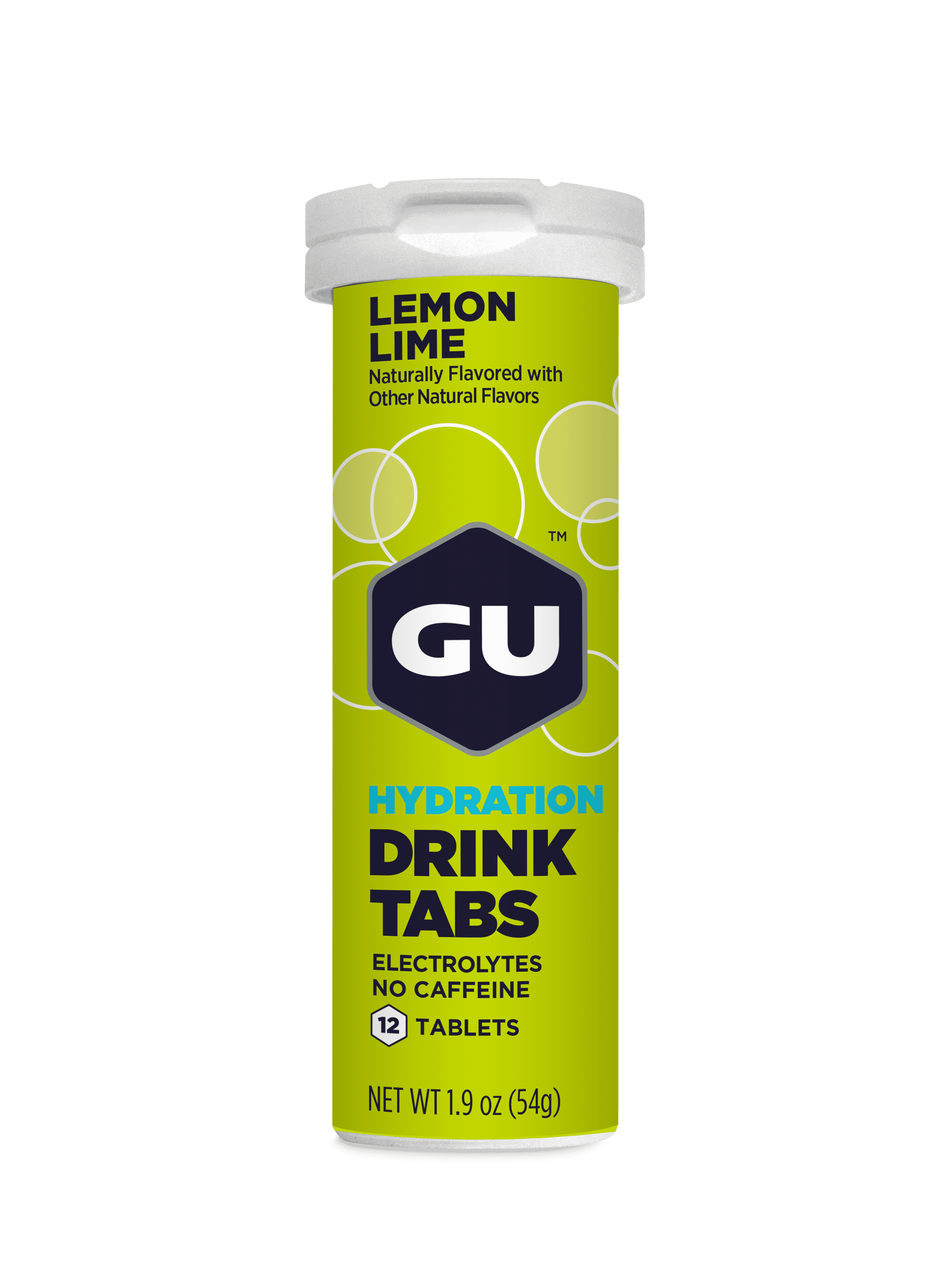 GU Energy, Electrolyte Powder Hydration Drink Tablets, Lemon Lime, 8 Count Box - Walmart.com