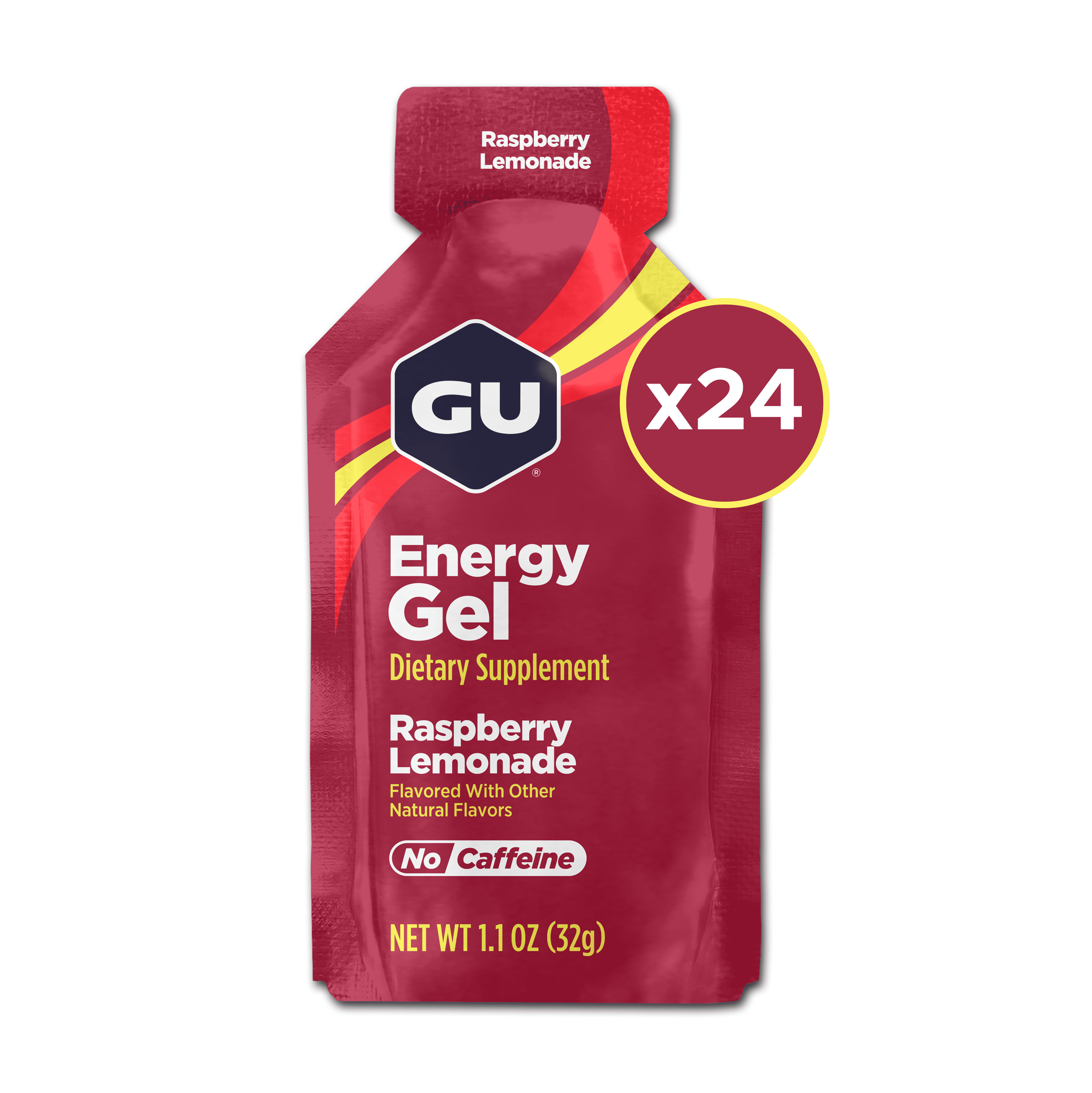 GU Energy Labs, Sports Nutrition Booster Running Gel, Raspberry ...