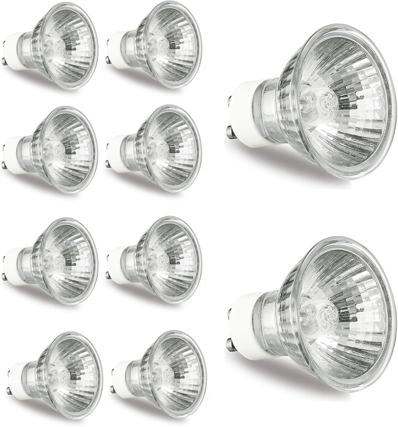 GU10 Halogen Bulb 120V 50W Halogen Light Bulbs for Candle Warmer Lamp ...