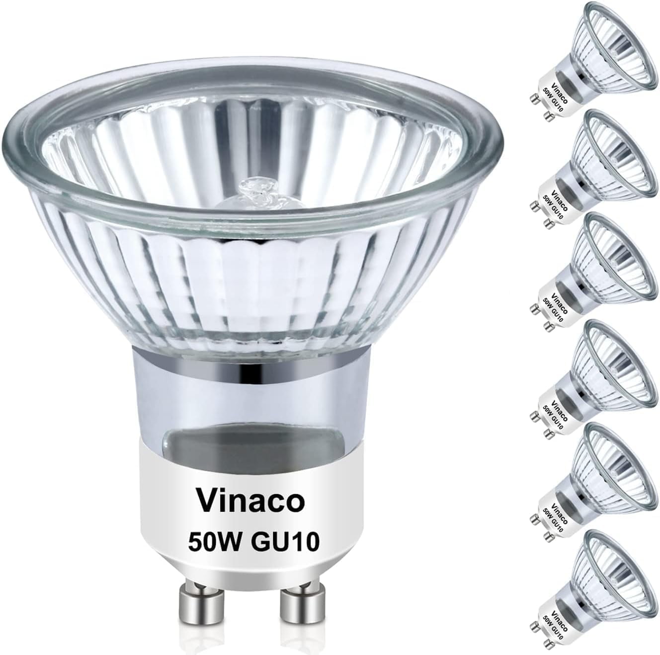 GU10 Halon Bulb Dimmable, GU10+c 110V 50W Candle Warmer Lamp ...