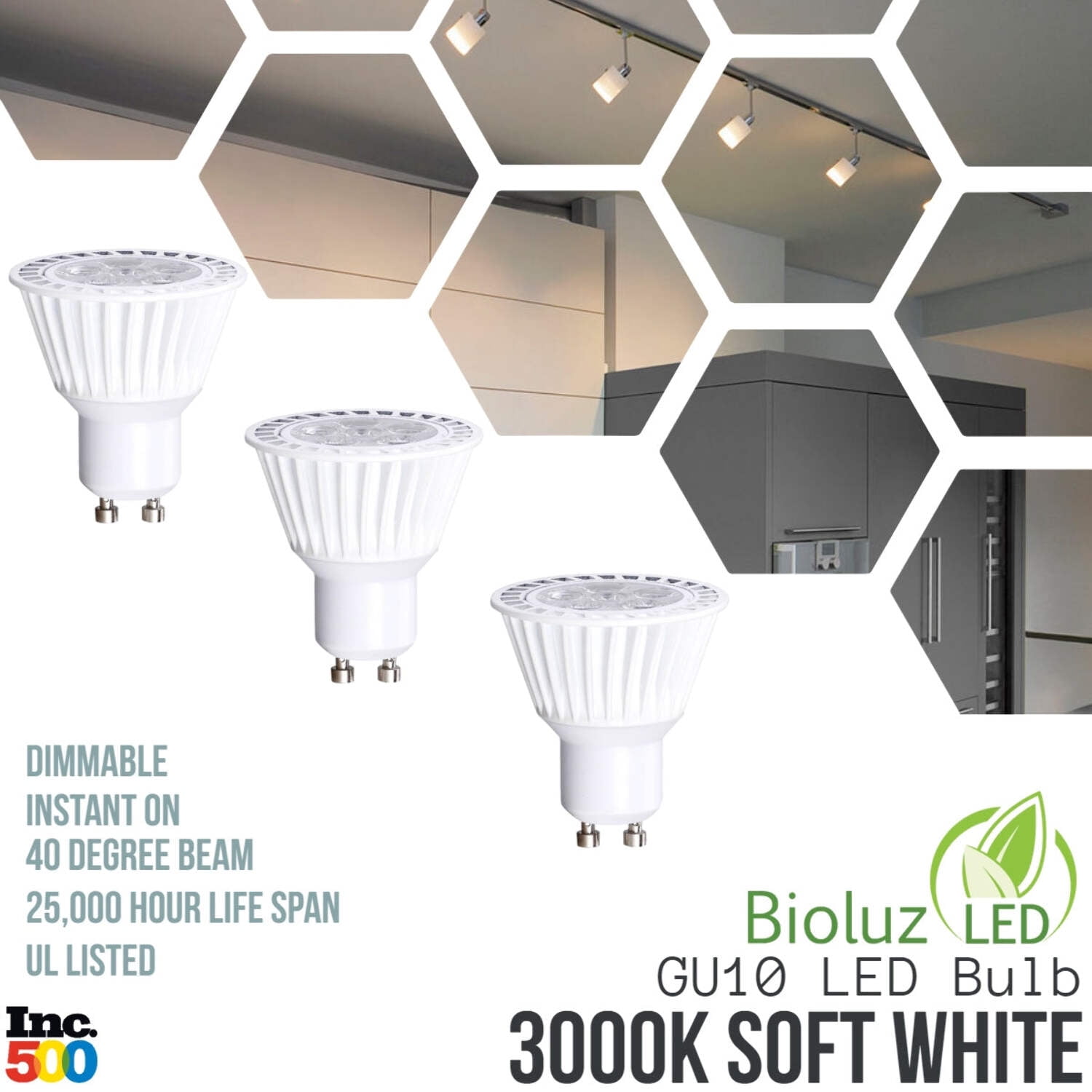 GU10 LED Bulbs - Dimmable - Walmart.com