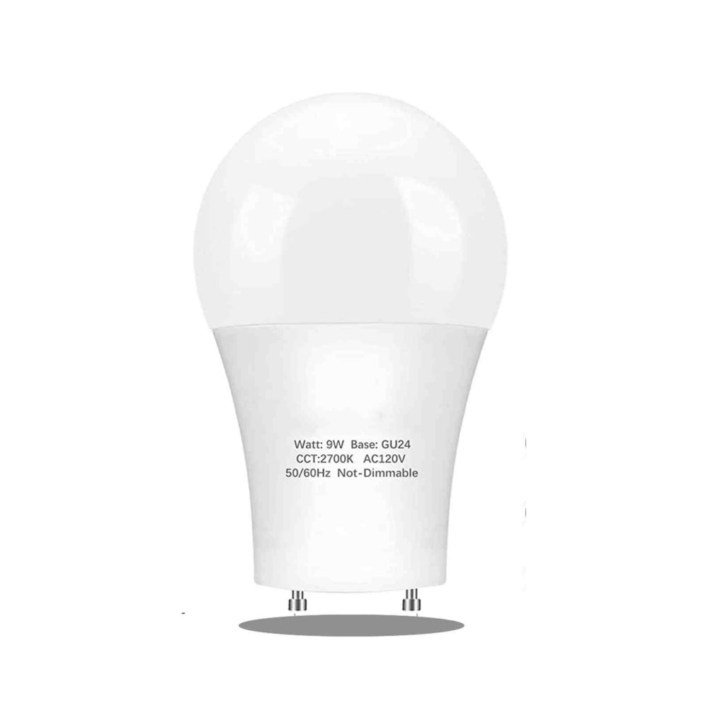 GU24 LED Ceiling Fan Light Bulbs 9W Equivalent 80Watt Warm White 2700K ...