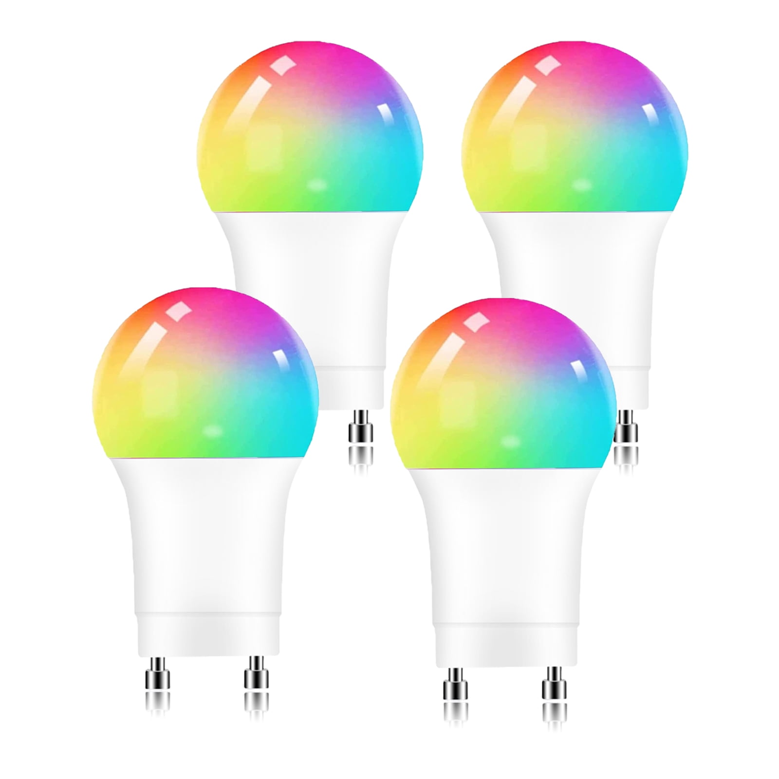 Walmart Cyber Monday Deals 2025 - GU24 Smart LED Light Bulbs 4 Pack ...