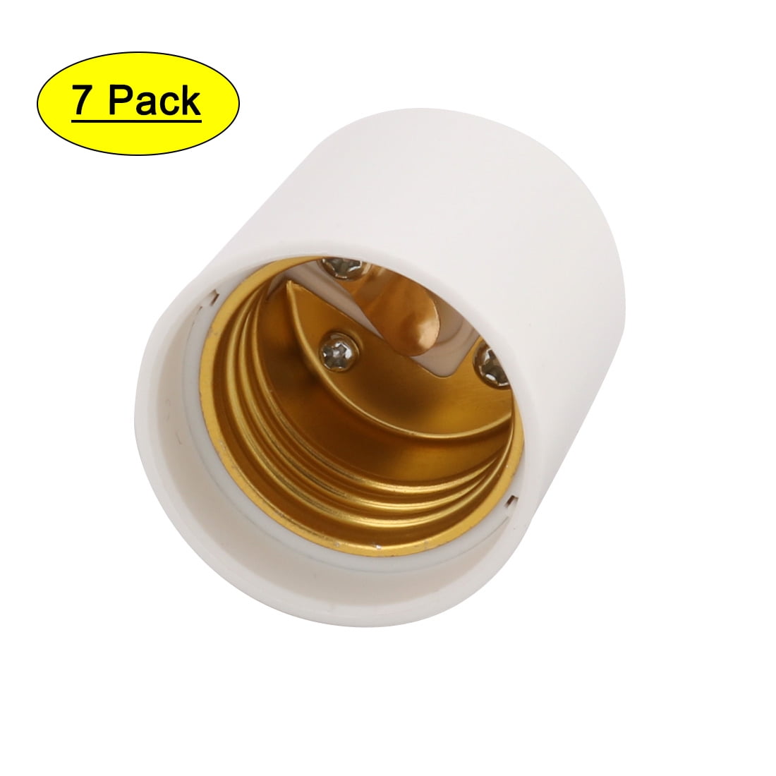 GU24 to E26 Light Socket, Bulb Base Adapter Converter, Commutator 7Pcs ...