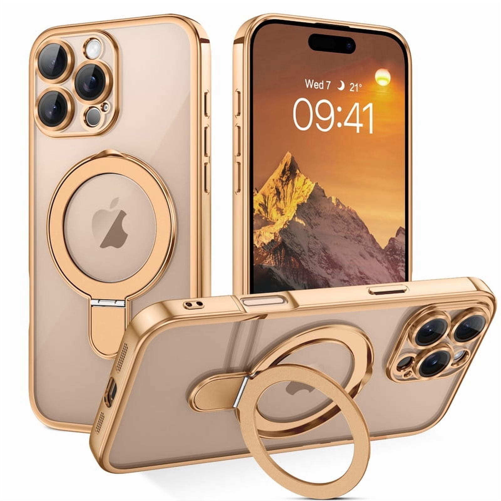 GUAGUA Case Compatible with iPhone 16 Pro 6.3 inch Mag-safe Magnetic ...