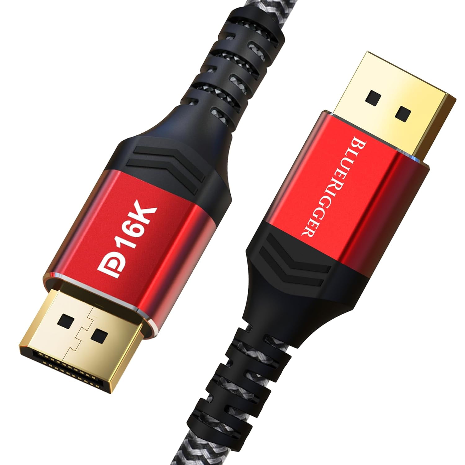 GUAJDE-16K DisplayPort Cable 2.1-10FT (16K 30Hz, 8K 120Hz, 4K 240Hz, DP ...