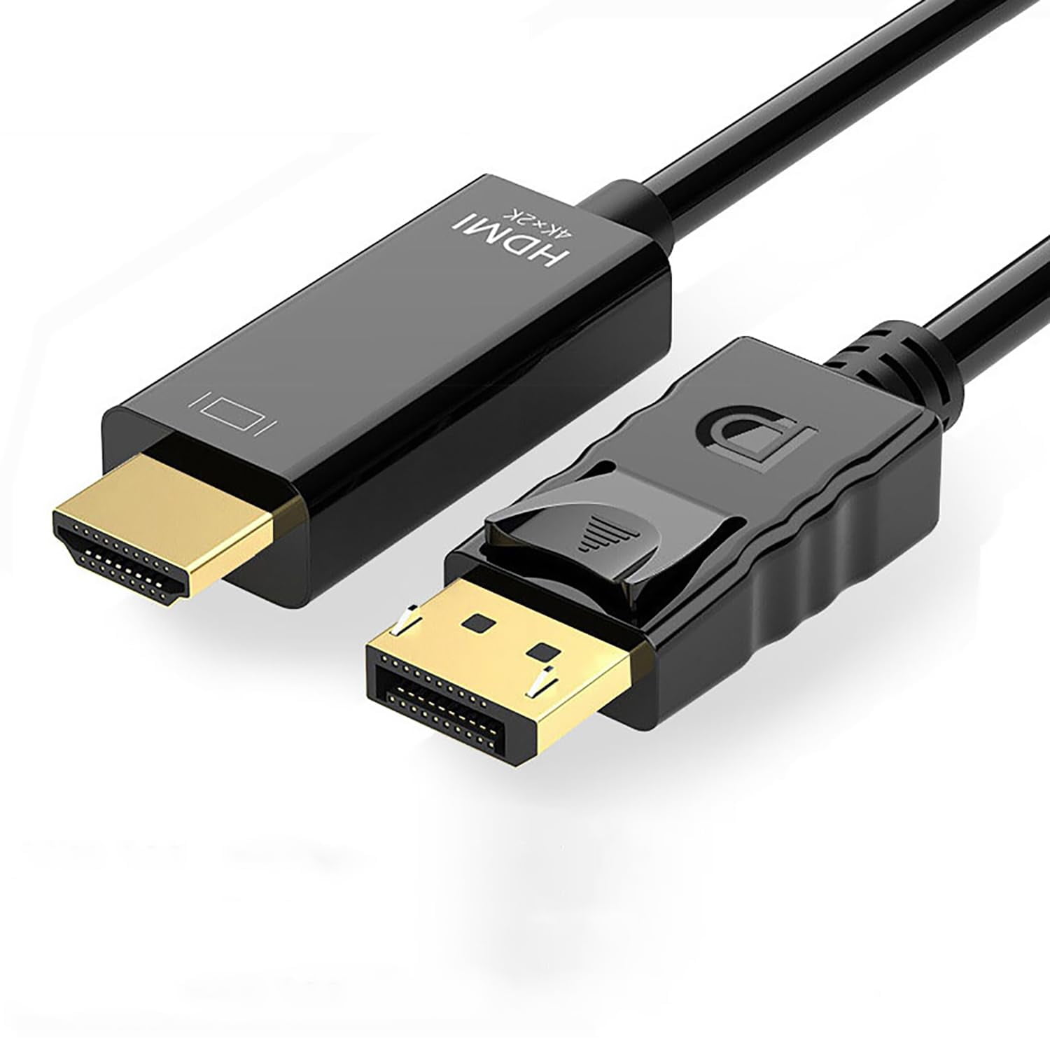 GUAJDE-4K DisplayPort to HDMI Cable 6ft, One-Way Uni-Directional ...