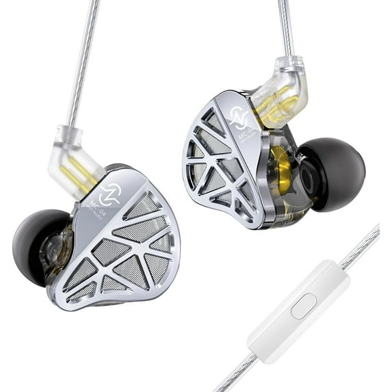 GUAJDE-CCZ MC04 in Ear Monitor Headphones, 1DD + BA Hybrid Driver iems ...