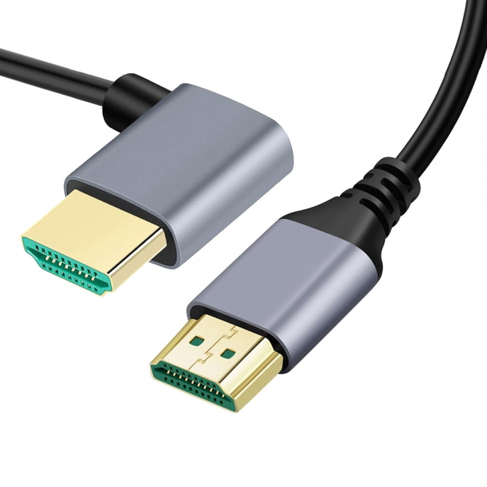 GUAJDE-Cable HDMI 2.1 Ultra Thin HDTV Cable 8K 4K Hyper Super Flexible ...