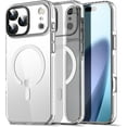 GUAJDE-Compatible with iPhone 17 Pro Case Clear Compatible with MagSafe ...