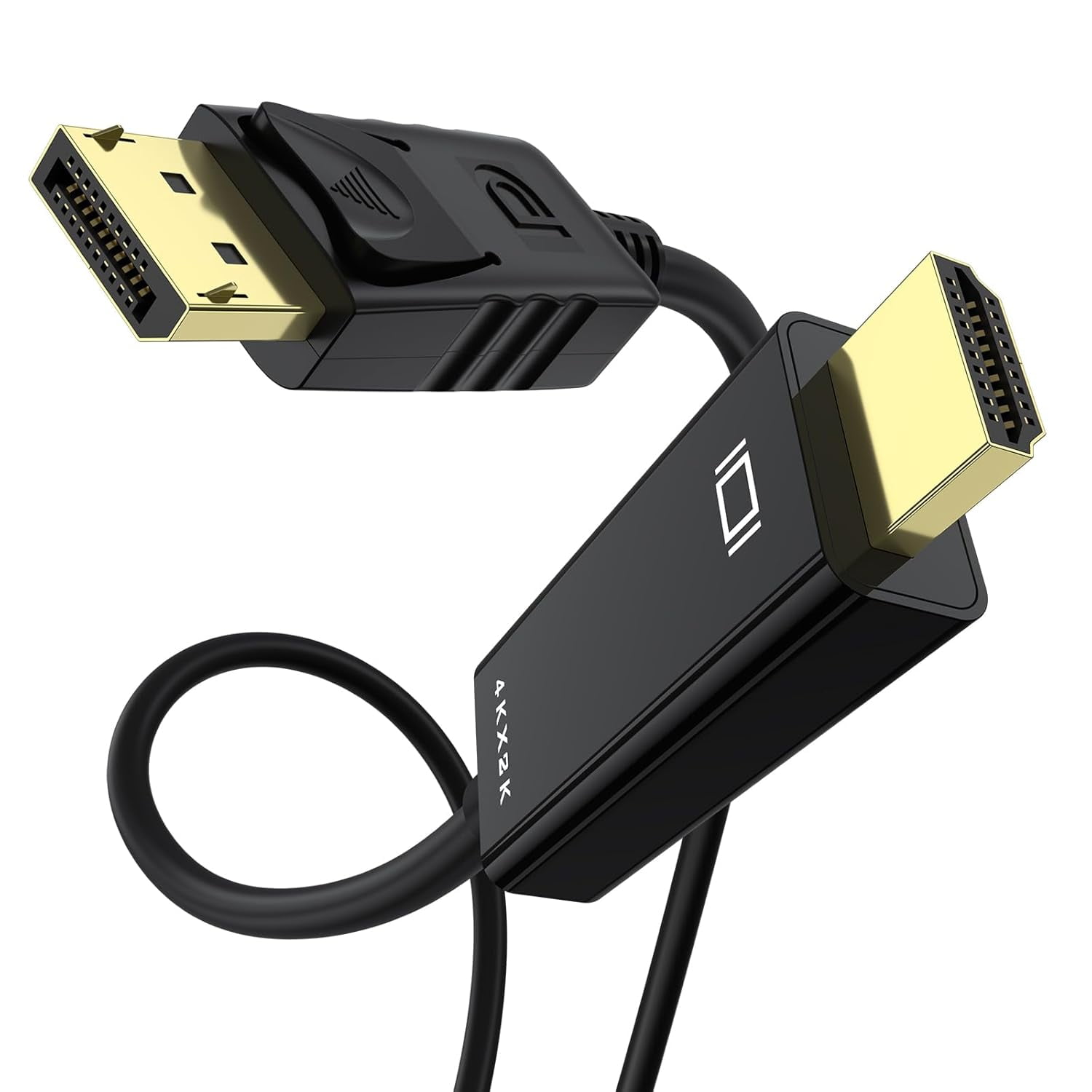 GUAJDE-Displayport (DP) to HDMI Cable 6Ft | 4K High-Speed Display Port ...