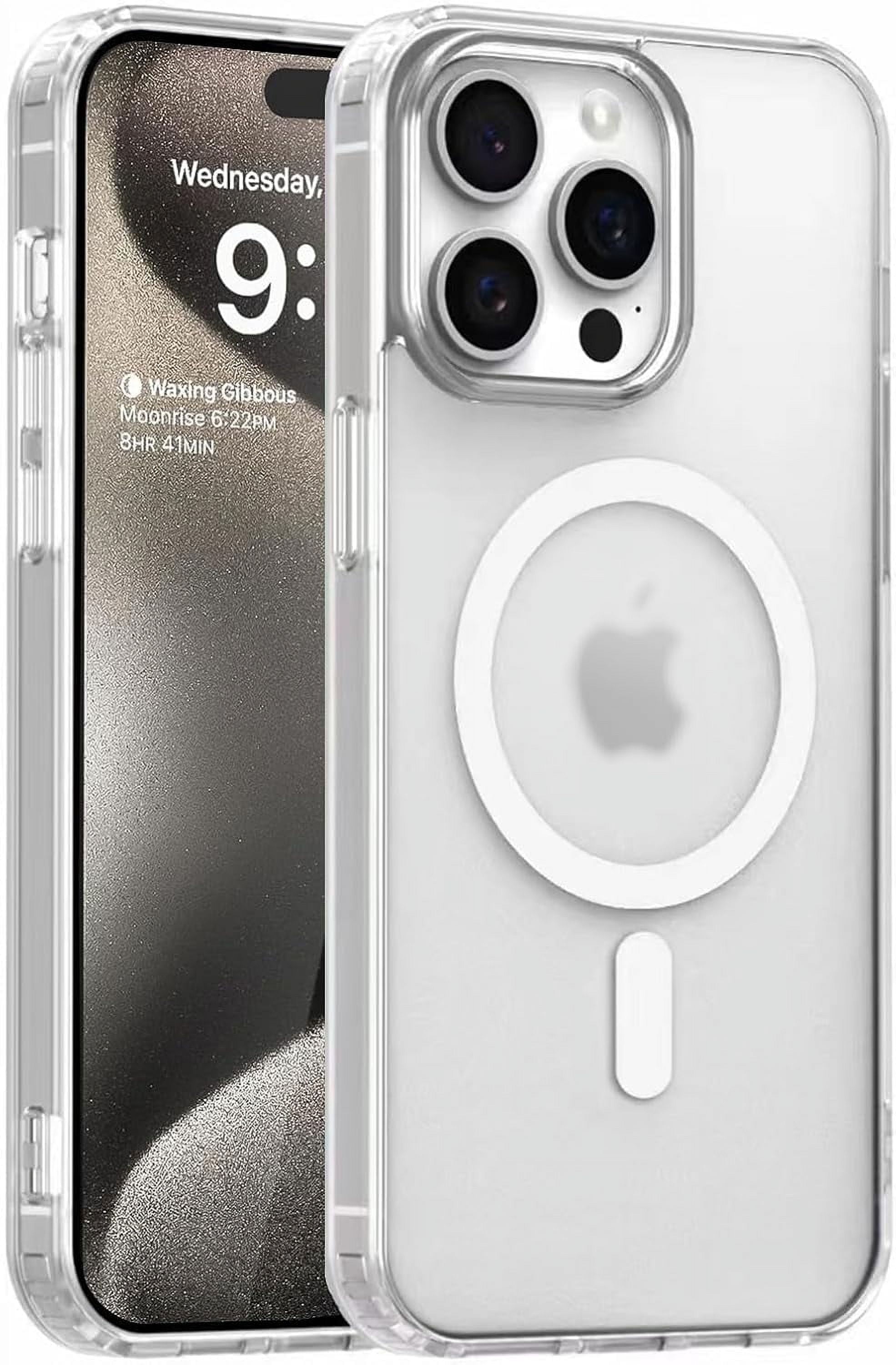 GUAJDE-Magnetic Case for iPhone 13 Pro Max Compatible with MagSafe ...