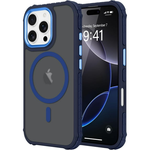 GUAJDE-Magnetic for iPhone 16 Pro Max Case, Compatible with Magsafe ...