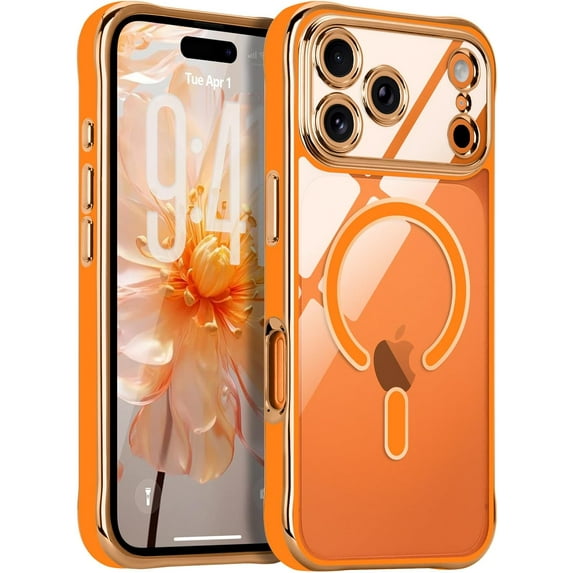 GUAJDE-Magnetic for iPhone 17 Pro Max Case [Compatible with MagSafe ...