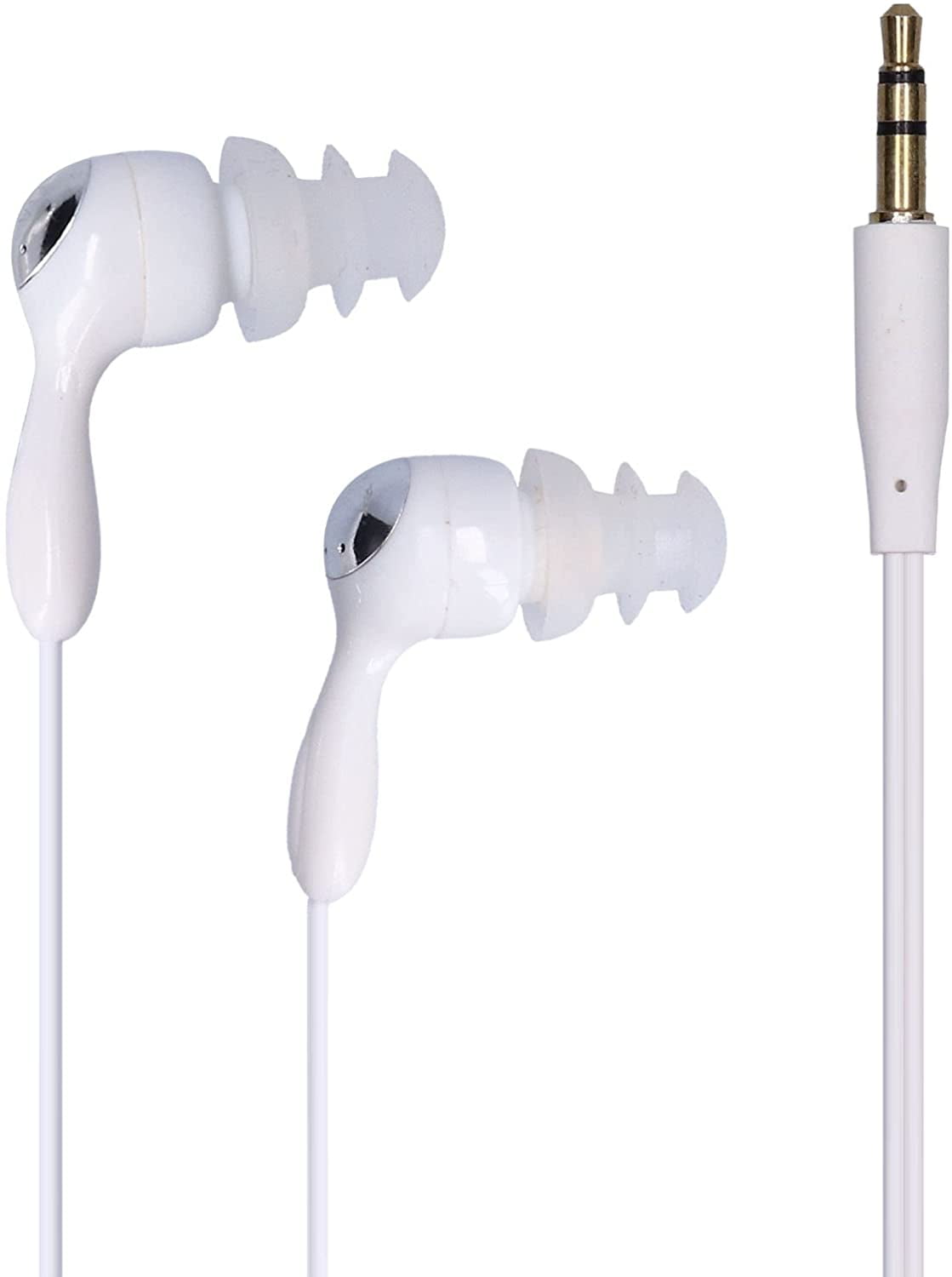 GUAJDE-Short Cord Headphone, IP68 in-Ear Tree Earplugs Earphone ...