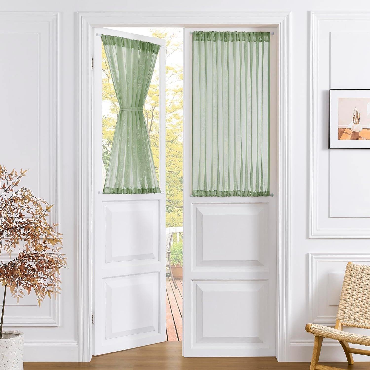 Sheer Curtains Patio Door