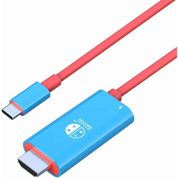 GUAJDE-USB C to HDMI Cable Adapter for Nintendo Switch 2, 4K 60Hz HDMI ...