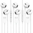 GUAJDE-USB C Headphones for iPhone 17 16 15, for iPad Pro 【3 Pack】 Type ...