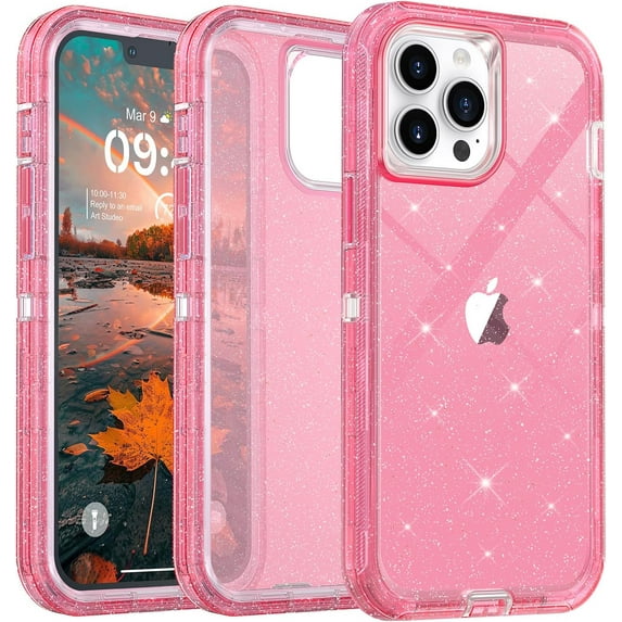 GUAJDE-for iPhone 14 Pro Max Case Clear, Anti-Drop, Transparent ...