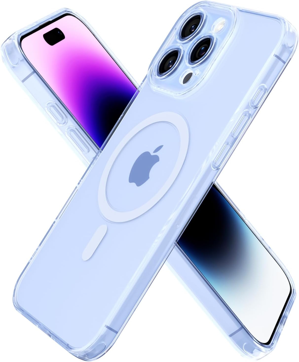 GUAJDE-for iPhone 14 Pro Max Case Clear Magnetic, [Compatible with ...