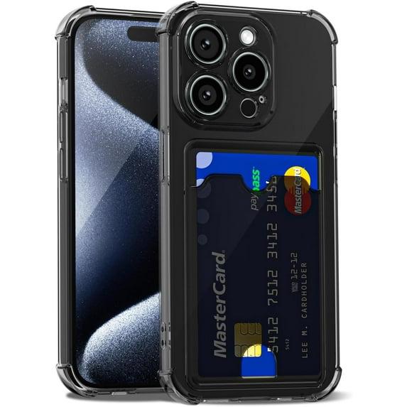 GUAJDE-for iPhone 15 Pro Case Wallet, Purse for Women Men Thin Slim ...