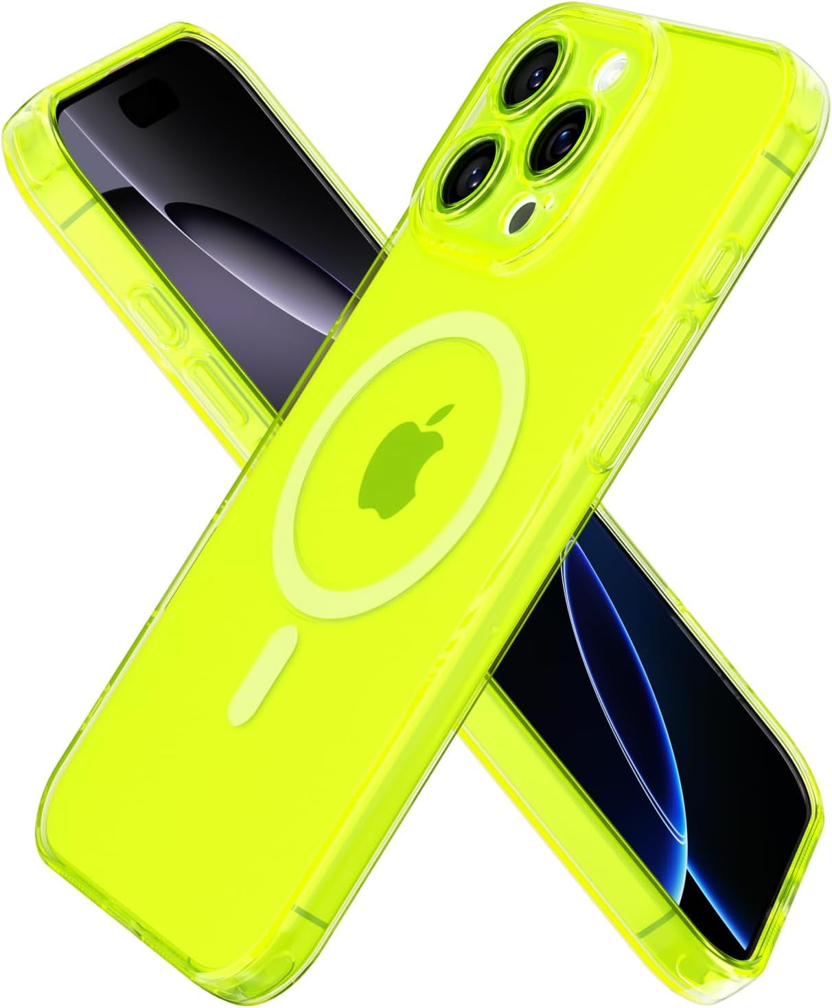 GUAJDE-for iPhone 16 Pro Max Case Clear Magnetic, [Compatible with ...