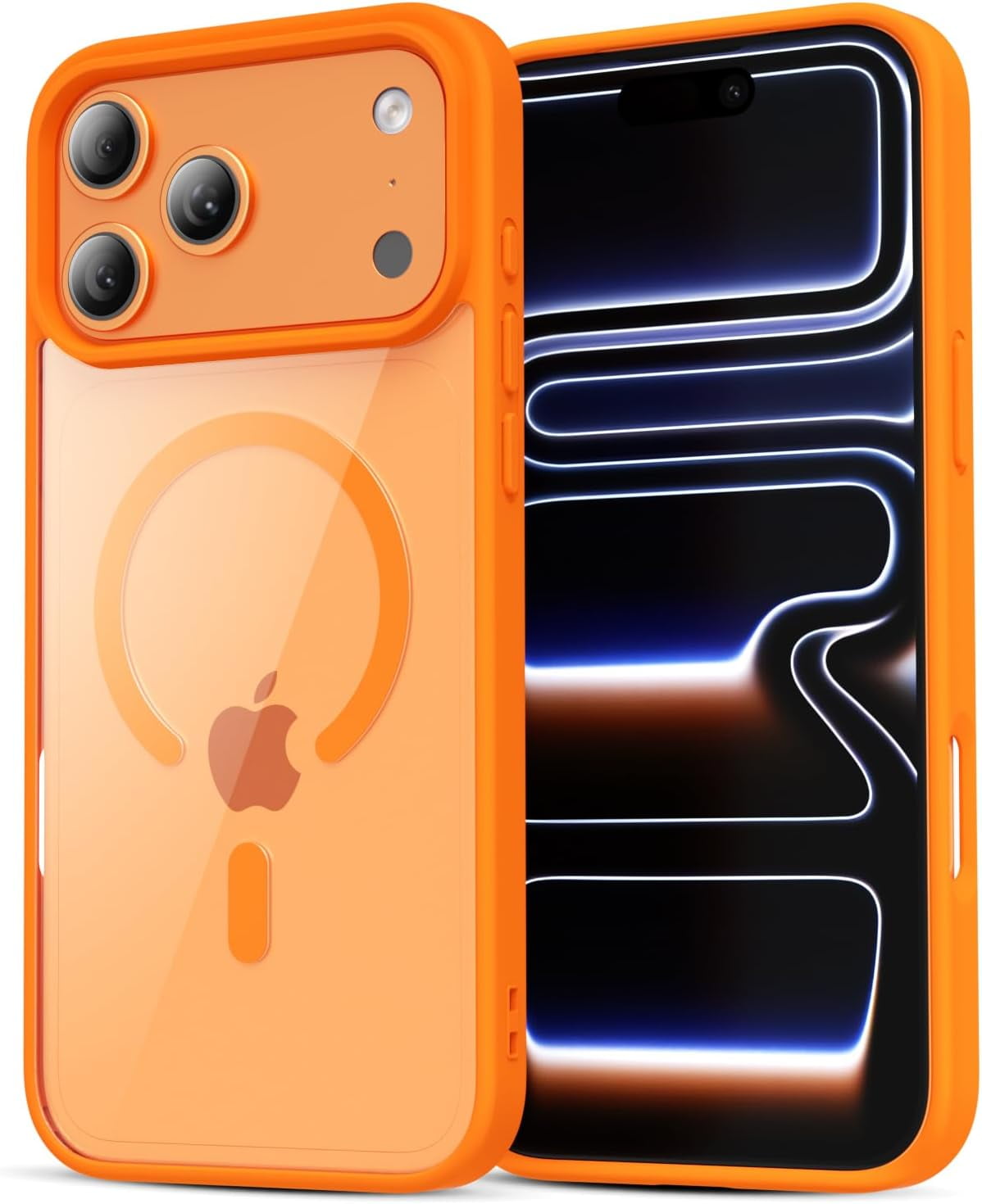 GUAJDE-for iPhone 17 Pro Max Case Clear Mag Safe, Ultra Thin Slim Cover ...