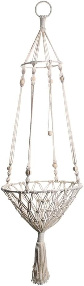 GUAN Macrame Hanging Cat Hammock Boho Cat Window Perch Wall Mounted ...