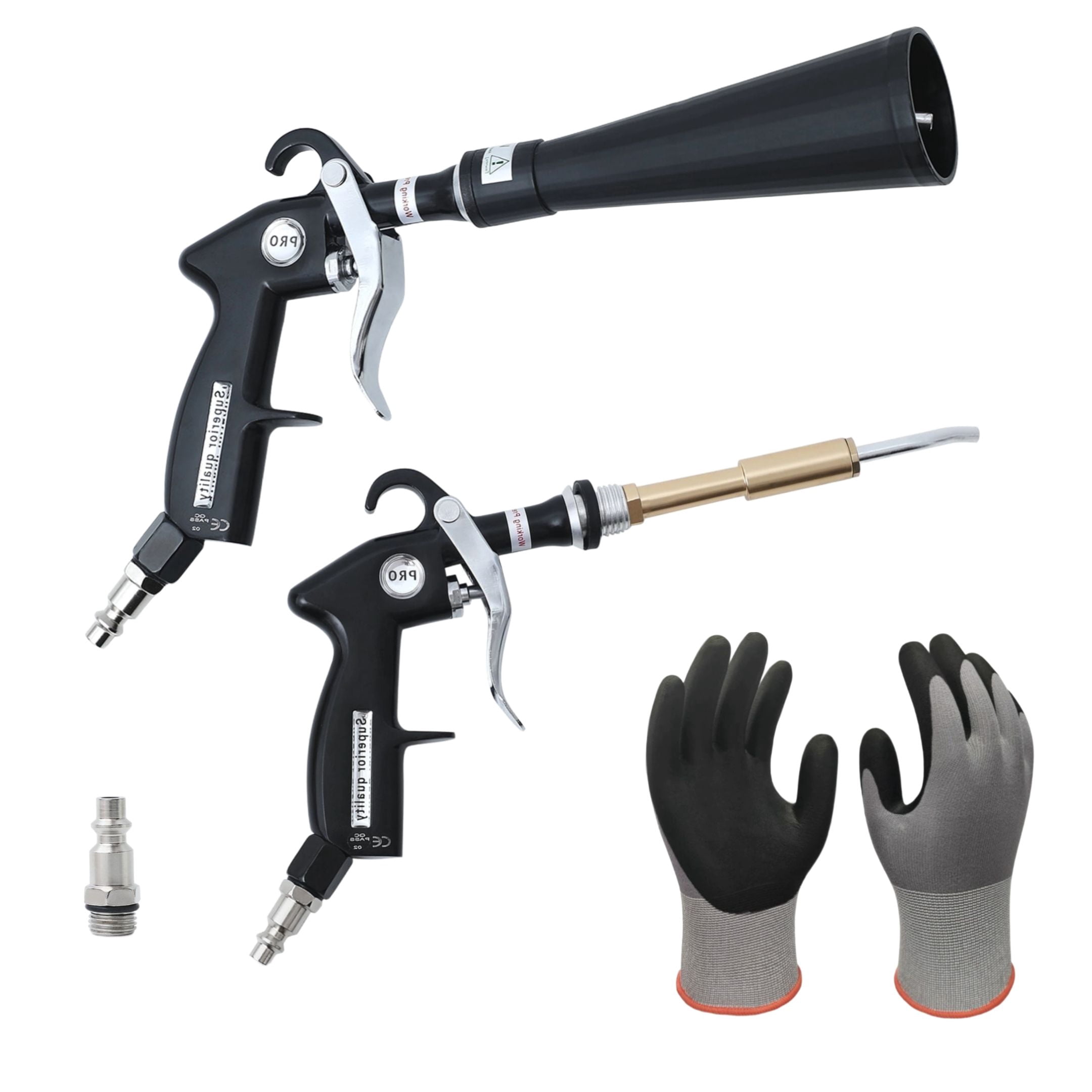 GUAND Car Cleaning Gun – Tornadoe Dry Cleaning Gun with Tapered Nozzle ...