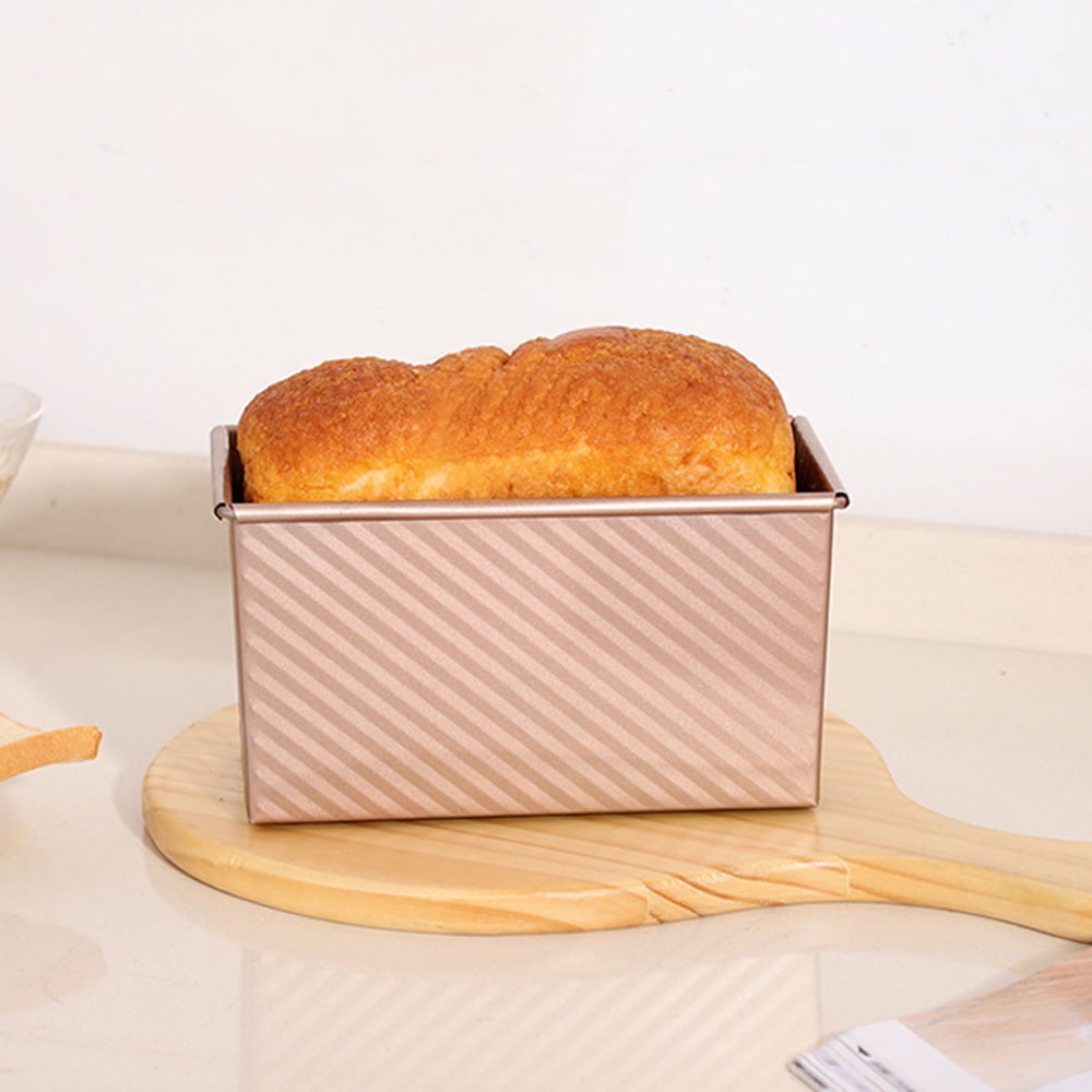GUANGZHYZYFUS Non-Stick Loaf Pan for Baking Bread Durable Toast Making ...