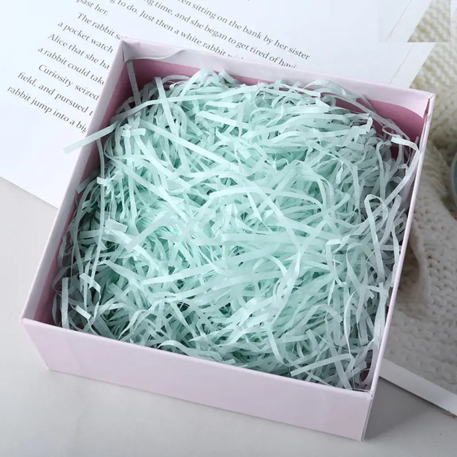 GUANGZWTLI Exquisite Pack of Creative DIY Gift Wrapping Raffia Tissue ...