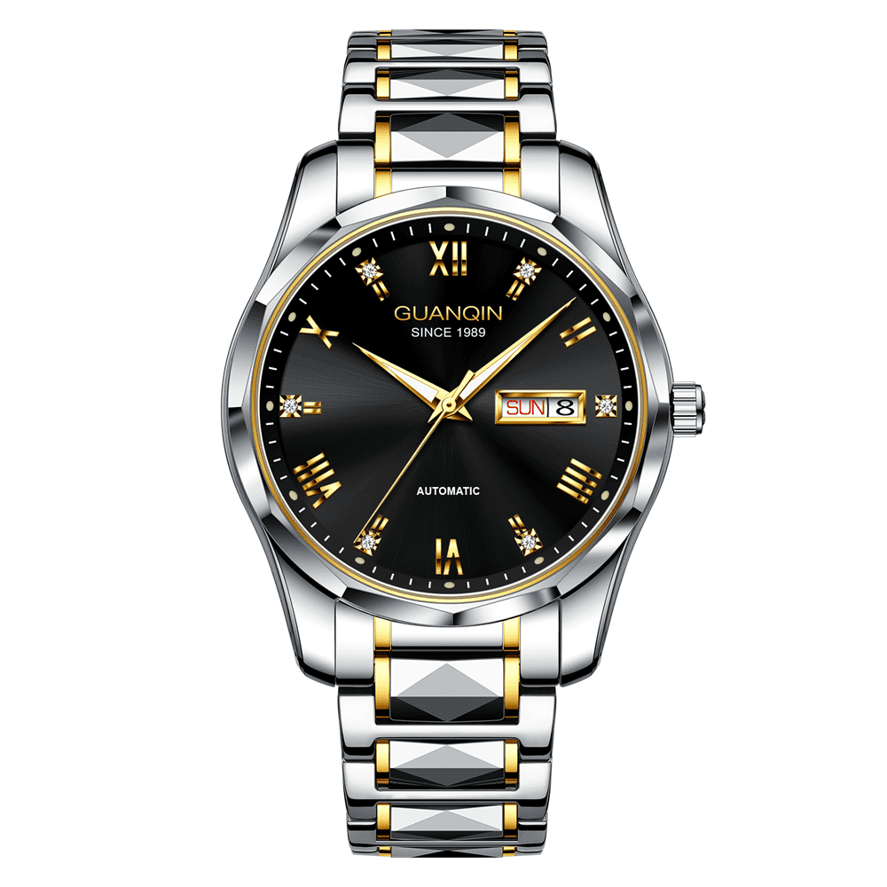 GUANQIN Men Women Couple Calendar Week Diamond Vintage Japanese ...