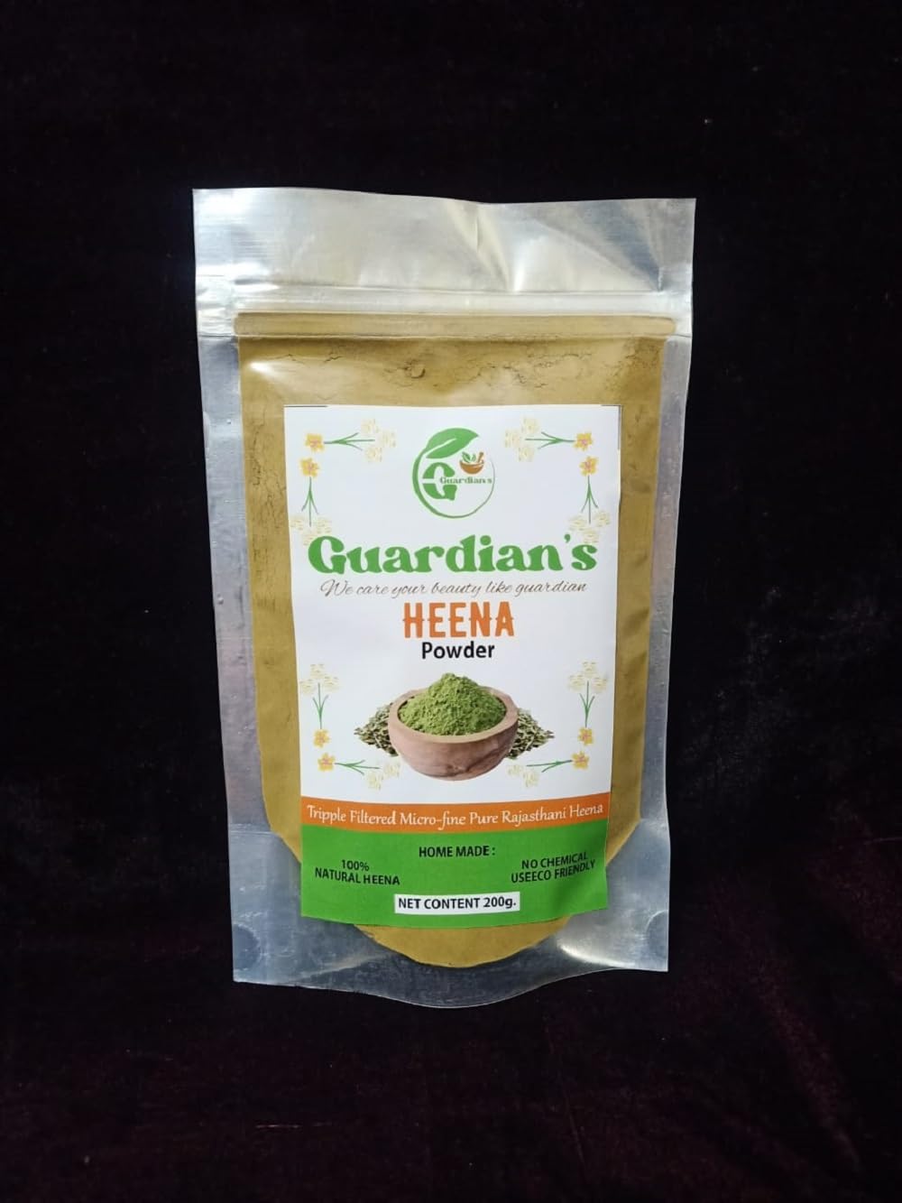 GUARDIANS Conditioning Pure Heena Powder for Stronger Smoother Hair for ...
