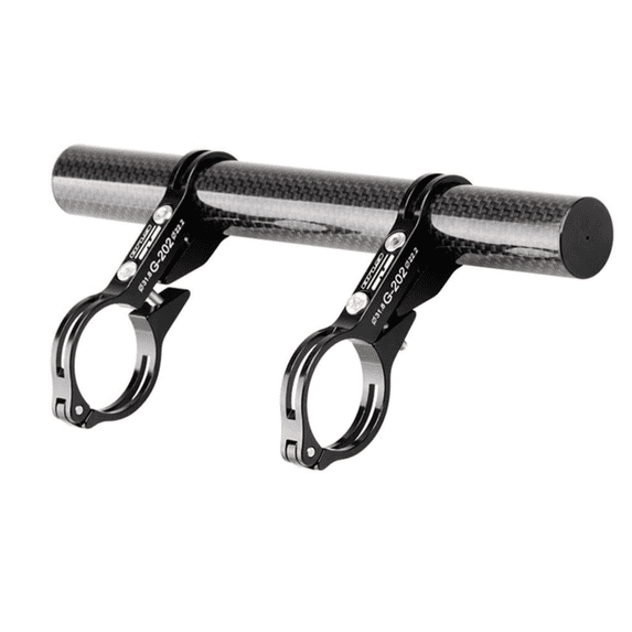 GUB 31.8MM Double Clamp Carbon Fiber Super Long Bike Bicycle Handlebar ...