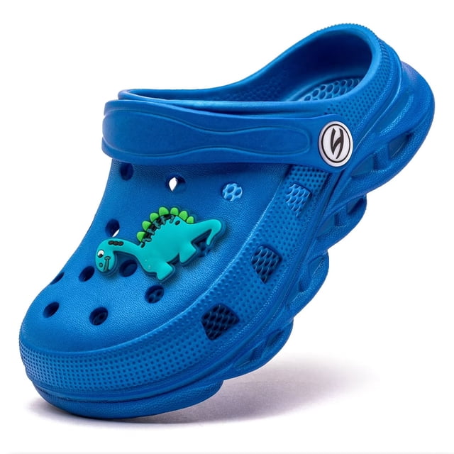 HOBIBEAR Classic Slip-On Garden Clogs for Boys & Girls, Water Shoes for ...