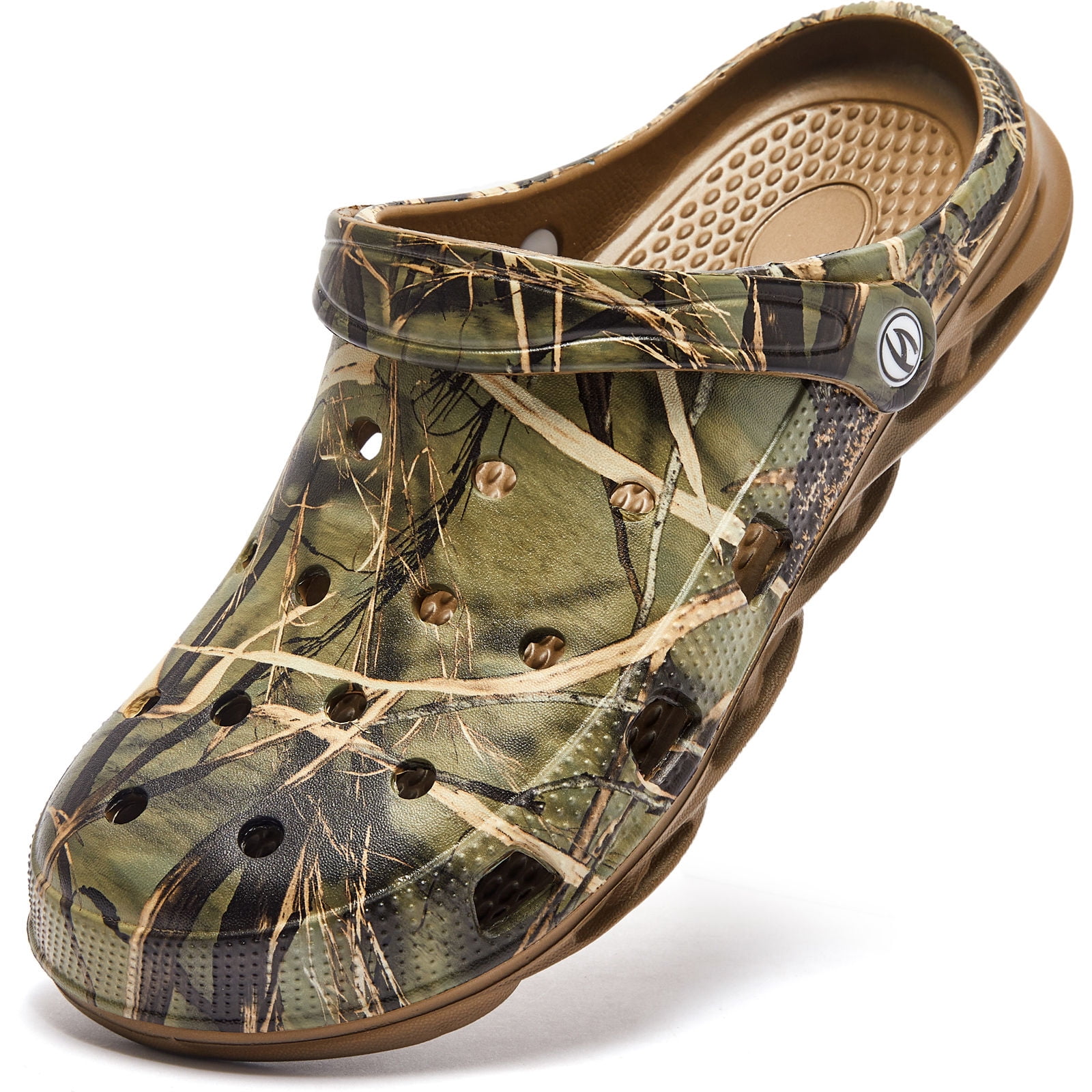 HOBIBEAR Men's Slip-Resistant Garden Clogs with Arch Support ...