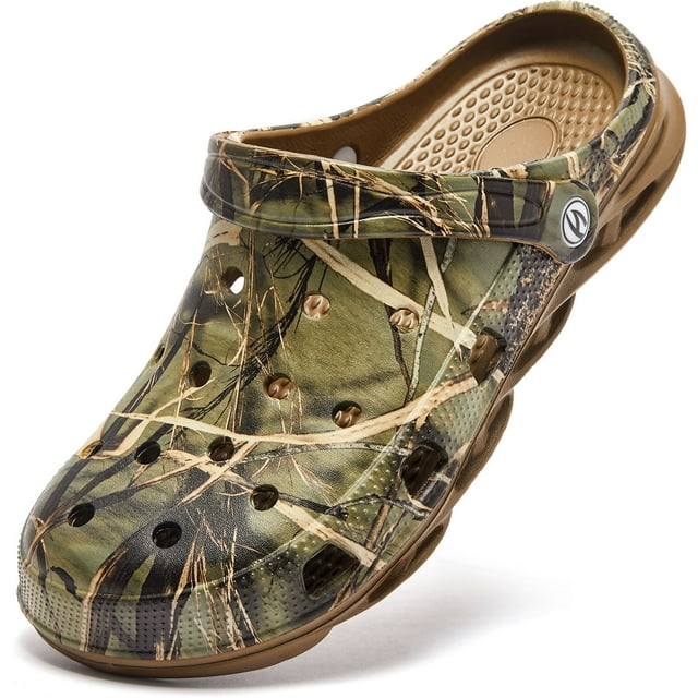 HOBIBEAR Men's Slip-Resistant Garden Clogs with Arch Support ...