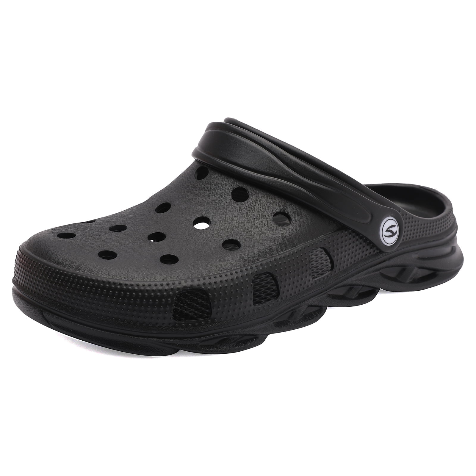 GUBARUN Unisex Garden Clogs Shoes, Black, EVA Material, Breathable ...